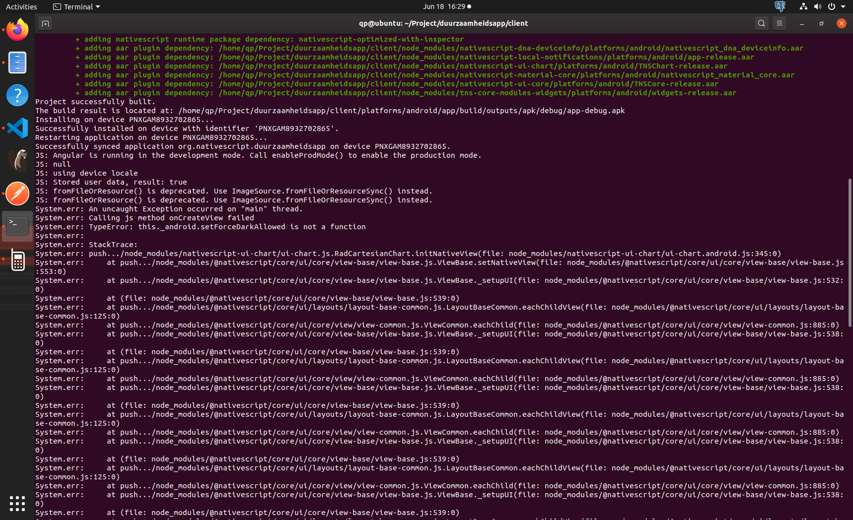Hi @3rror404 · Issue #8656 · NativeScript/NativeScript · GitHub