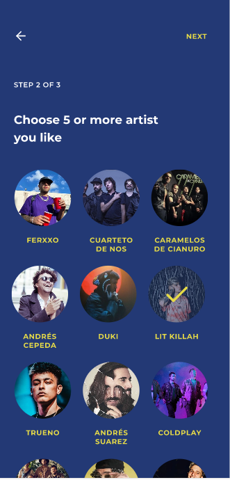 feat-3: Steps para crear cuenta · Issue #3 · andres2110/concerts-mobile-app · GitHub