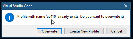 Import Profile, shows wrong file name · Issue #179648 · microsoft/vscode · GitHub