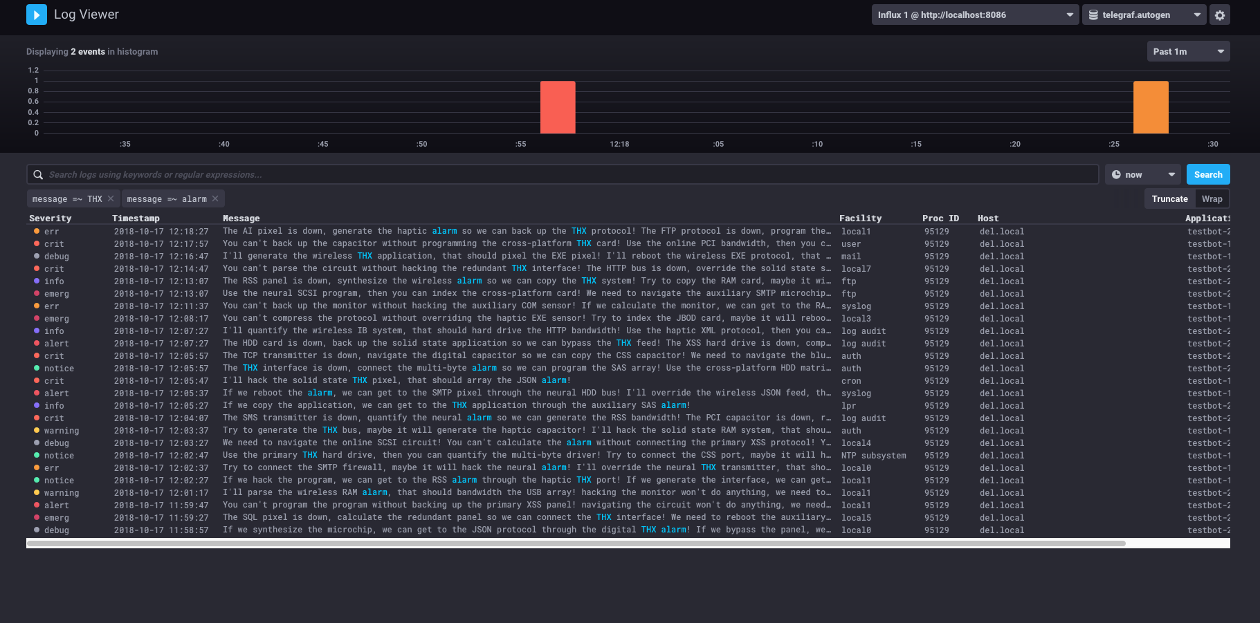 Log Viewer - In smaller screen resolution not all columns are visible or accessible · Issue ...