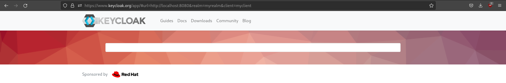 `Invalid parameter: redirect_uri` on following Getting started guide · keycloak keycloak ...