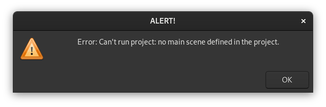 Prevent or warn when no main scene is present during export · Issue ...