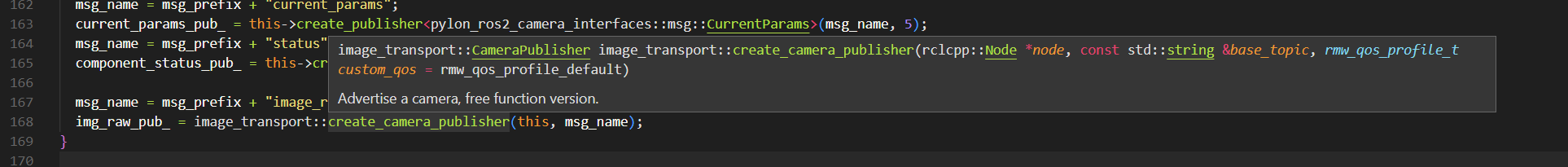 Make publishers QoS externally configurable · Issue #159 · basler/pylon-ros-camera · GitHub