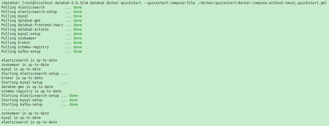 Unable To Run Quickstart Datahub Gms Is Running But Not Healthy 7950