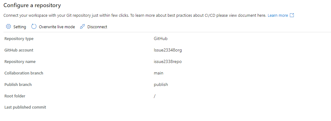 Definitions created using 'az synapse spark-job-definition create' do not show in the Workspace ...