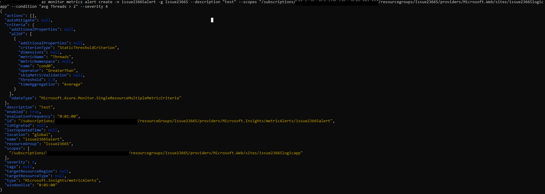 ERROR: Scope must be a valid resource id · Issue #23665 · Azure/azure-cli · GitHub