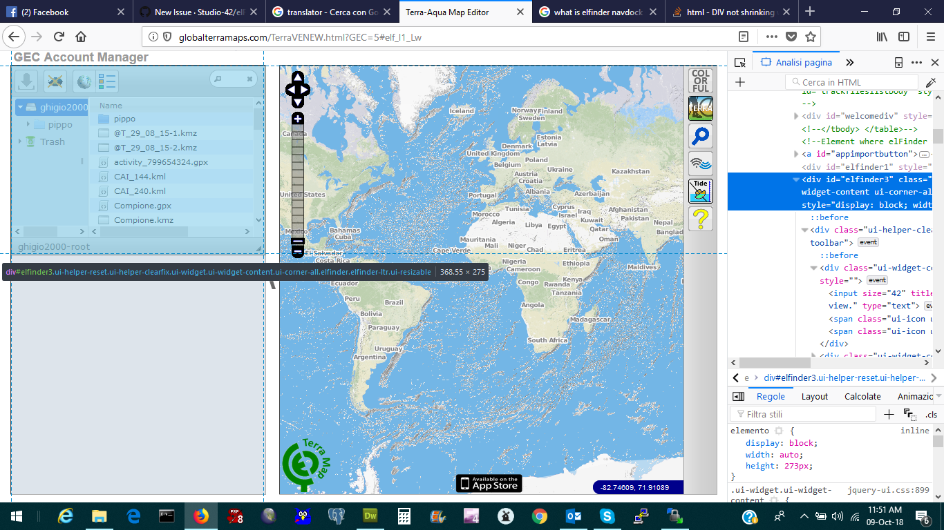 Elfinder div does not resize with its container · Issue #2703 · Studio-42/elFinder · GitHub