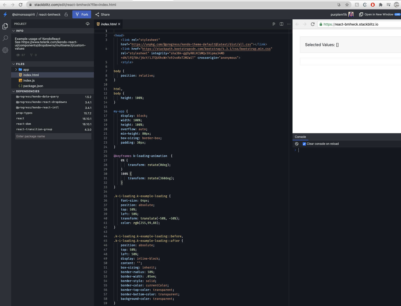 stackblitz stuck in" connecting to dev server" · Issue #1069 ...