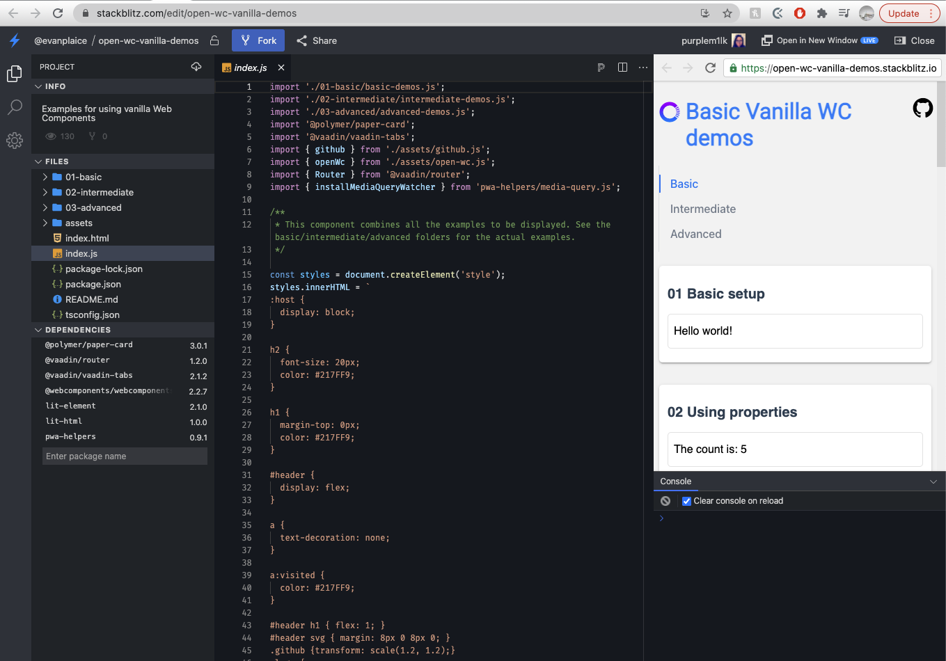 attributeChangedCallback throws error · Issue #1095 · stackblitz/core · GitHub