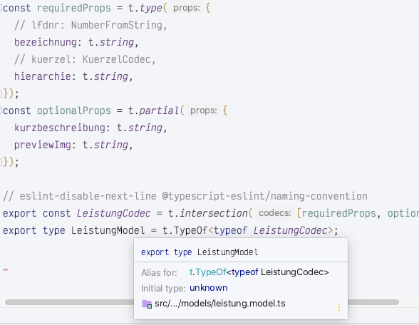 TypeOf yields no type information for intersection-based codecs (in WebStorm) · Issue #550 ...
