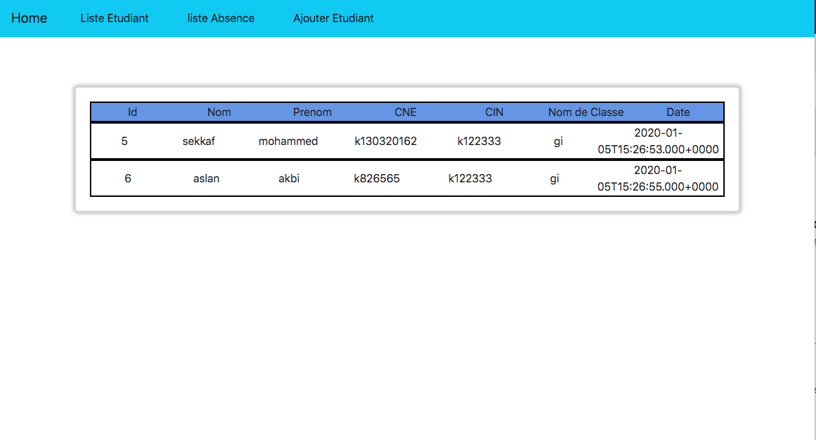 GitHub - mohamedsekkaf/absence_gestion