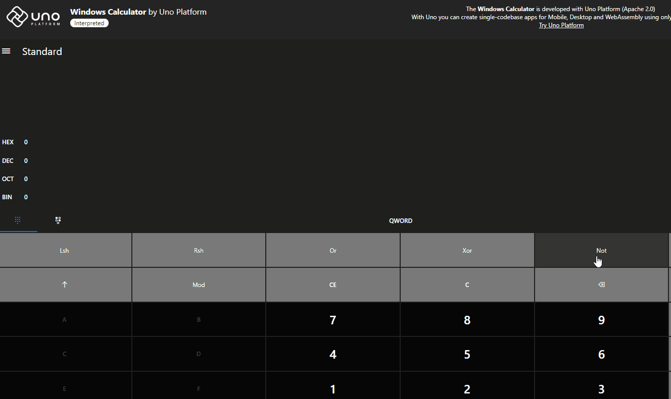 [Calculator][Wasm][Chrome][Programmer] Numbers squished vertically before expanding horizontally ...