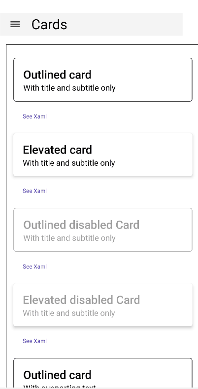 [All][Cards] Ripple effect triggered when tapping the border of a card ...