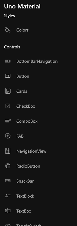 [UWP][Icons][NavView][Light Theme] Selecting a new control from the burger menu causes ...