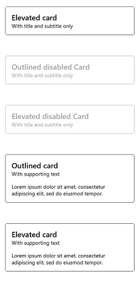 [UWP][Cards] Elevated cards do not have a shadow · Issue #201 ...