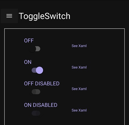 [Android][ToggleSwitch][Dark Theme] Toggle position indicator incorrect color in 'off' position ...