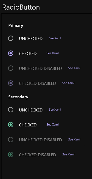 [Android][WASM][macOS][RadioButton] Clicking a RadioButton causes the button text to flash ...