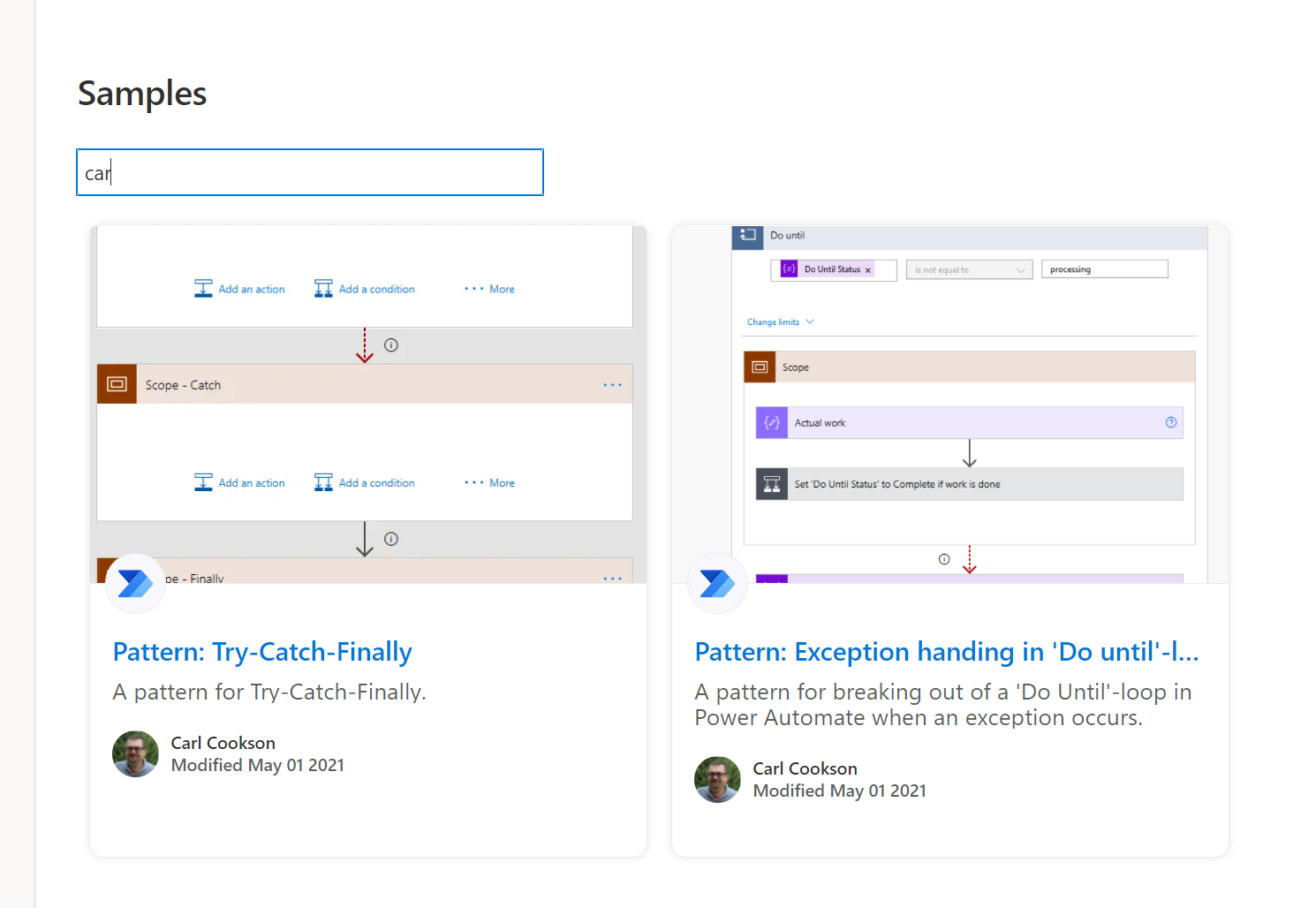wrong author · Issue #9 · pnp/powerautomate-samples · GitHub