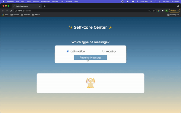 GitHub - kbergsund/self-care-center