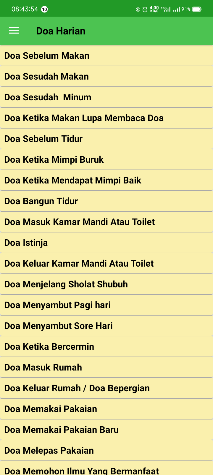 GitHub - uluumbch/MoslemApp: Aplikasi sederhana berisi doa-doa harian dan asmaul husna sebagai ...