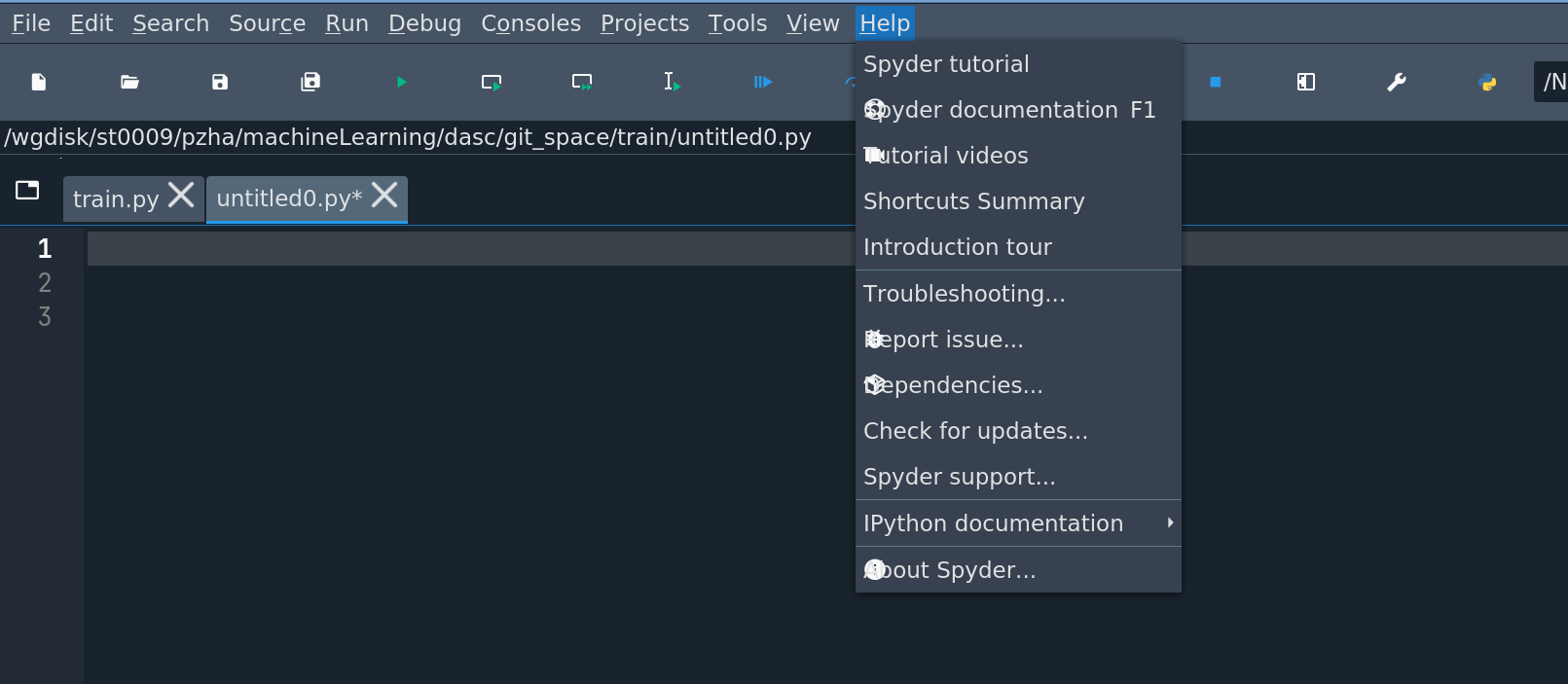 Menu text covered by icon(s) · Issue #15116 · spyder-ide/spyder · GitHub
