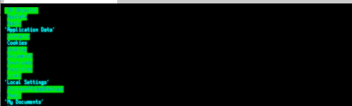 "experimental.retroTerminalEffect" with bad readability on bulked ...
