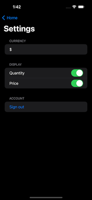 GitHub - MateuszDylewski/ProductList: Mobile application created for SMB school subject.