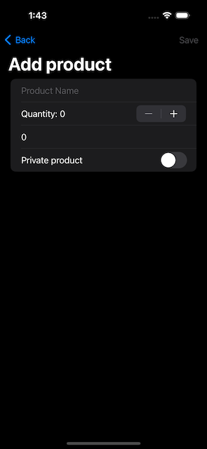 GitHub - MateuszDylewski/ProductList: Mobile application created for SMB school subject.