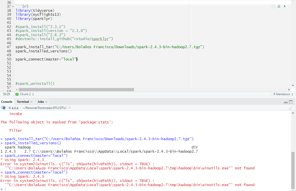 Sparklyr doesn´t work · Issue #208 · quanteda/spacyr · GitHub