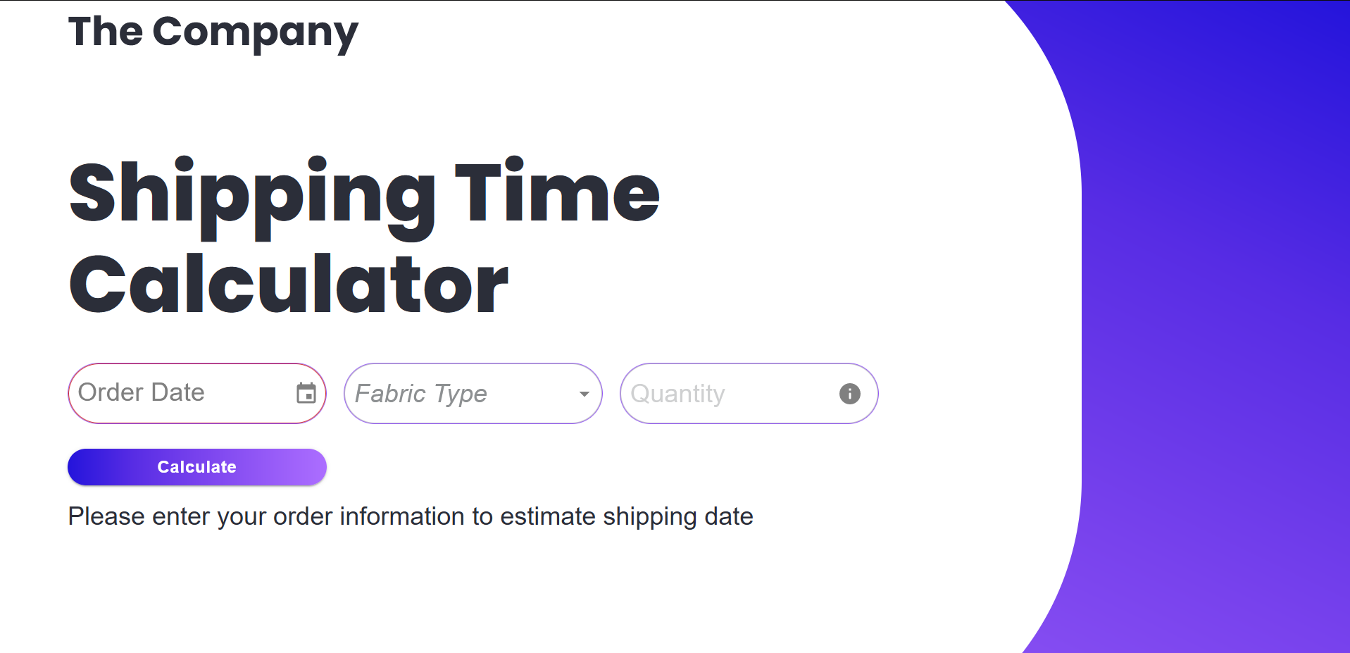 GitHub - burakturnaa/react-shipping-time-calculator: Shipping time calculator with React.js
