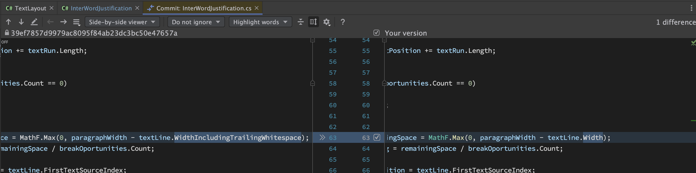 TextBlock with Right Align has wrong spacing from the right side of the text area · Issue #10311 ...