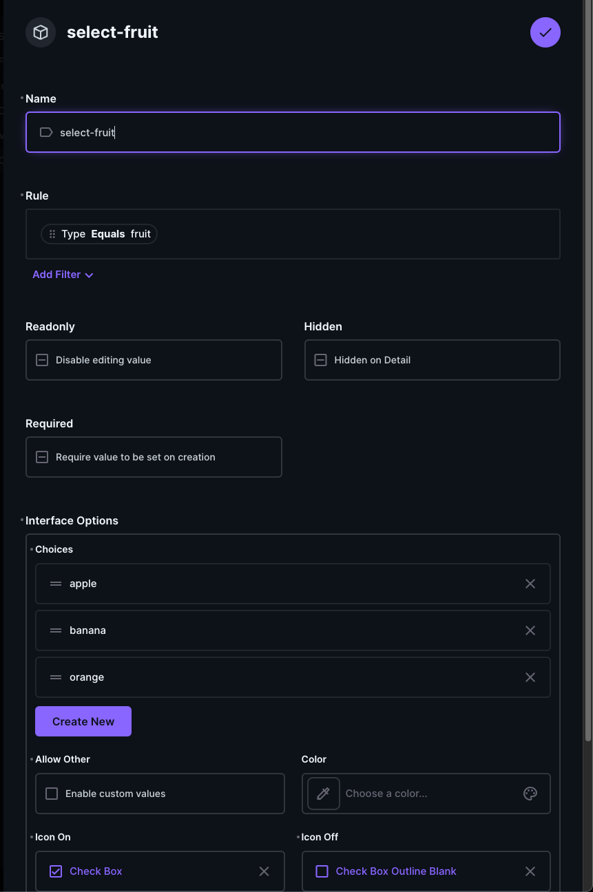 Conditional field stops working on CSV field · Issue #14392 · directus/directus · GitHub