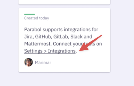 Add integrations task for first-time users · Issue #5943 · ParabolInc/parabol · GitHub