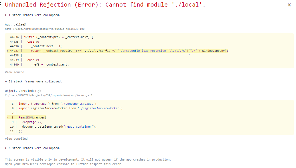 Dymatic import() not working for computed module specifiers · Issue ...