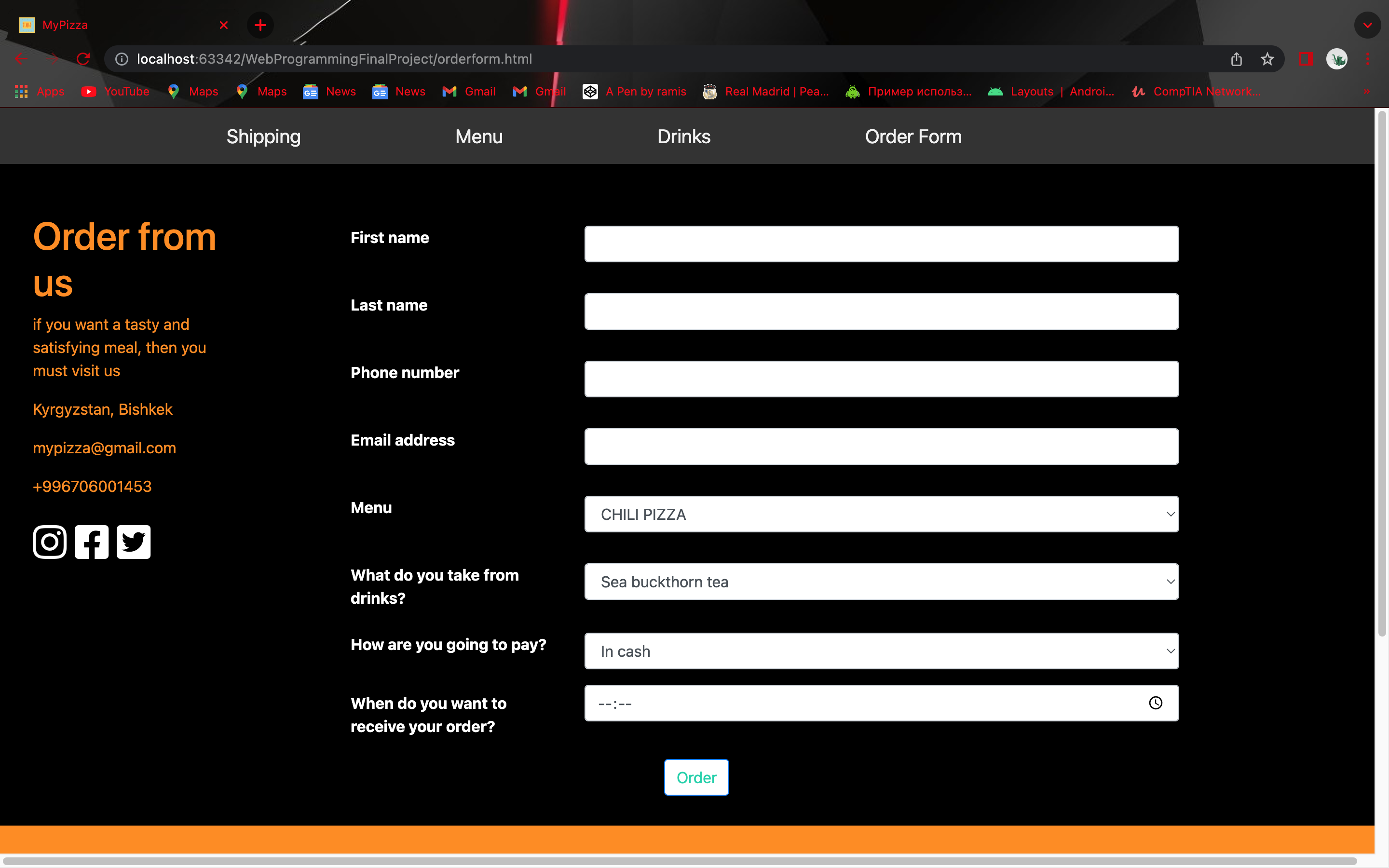 GitHub - ramismonoshev/WebAppProjectFinal: https://mypizza-webfinal.herokuapp.com/