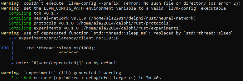 4 Warnings · Issue #39 · mc2-project/delphi · GitHub