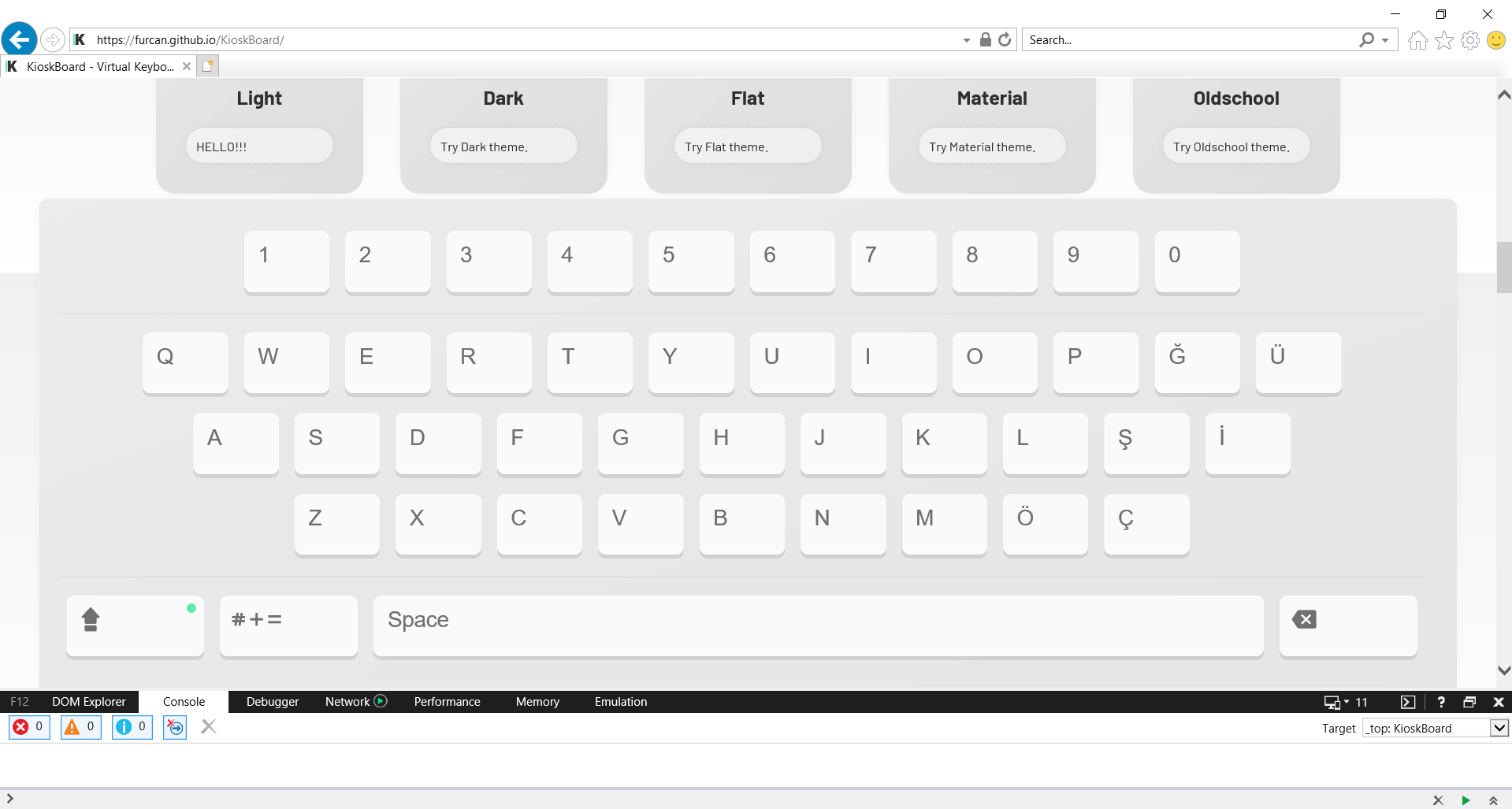 Bug on IE11 · Issue #26 · furcan/KioskBoard · GitHub Bug on IE11 · Issue #26 · furcan/KioskBoard · GitHub