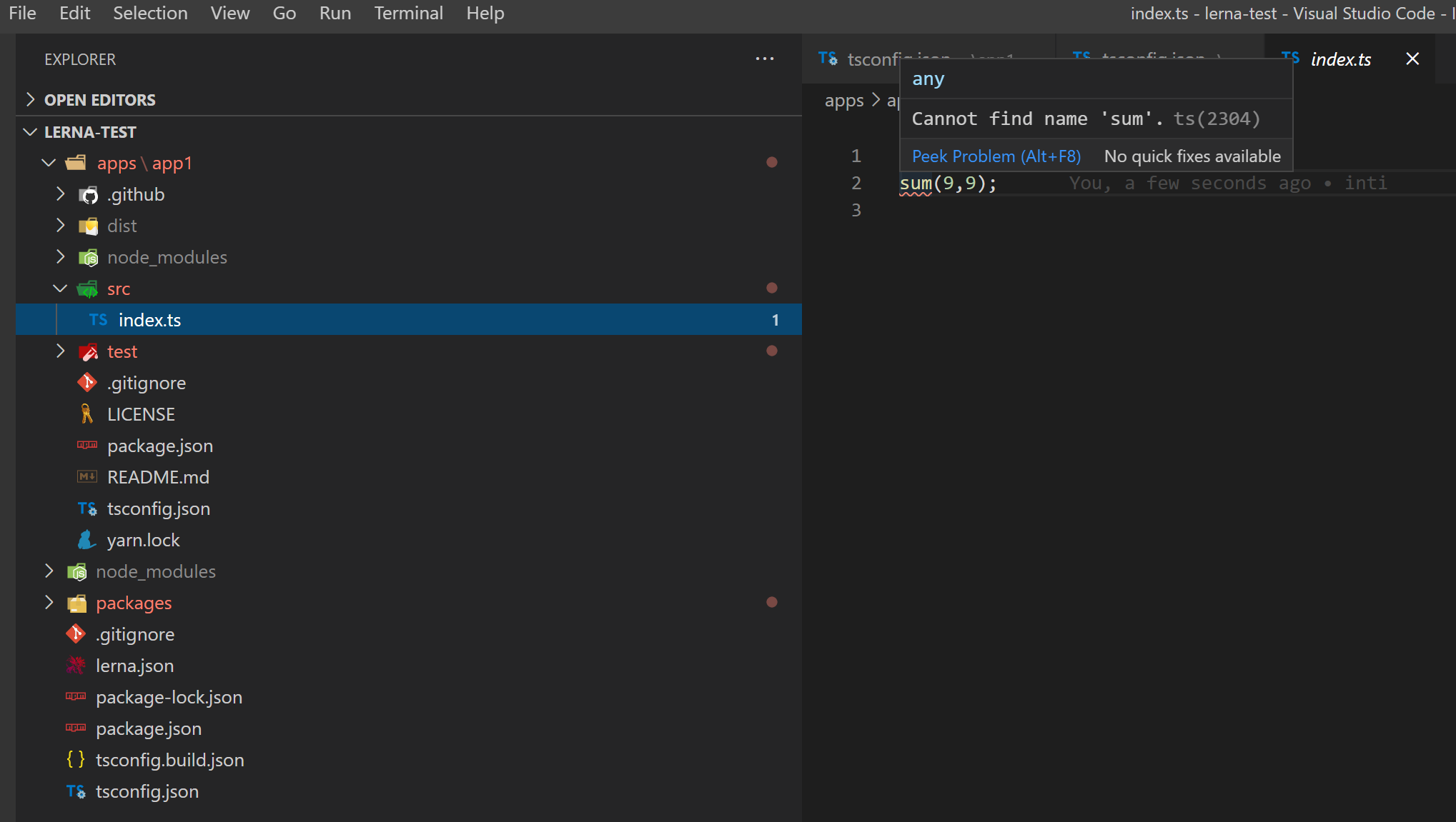Why Vscode Doesn t Intellisense Function Inside Packages In Typescript