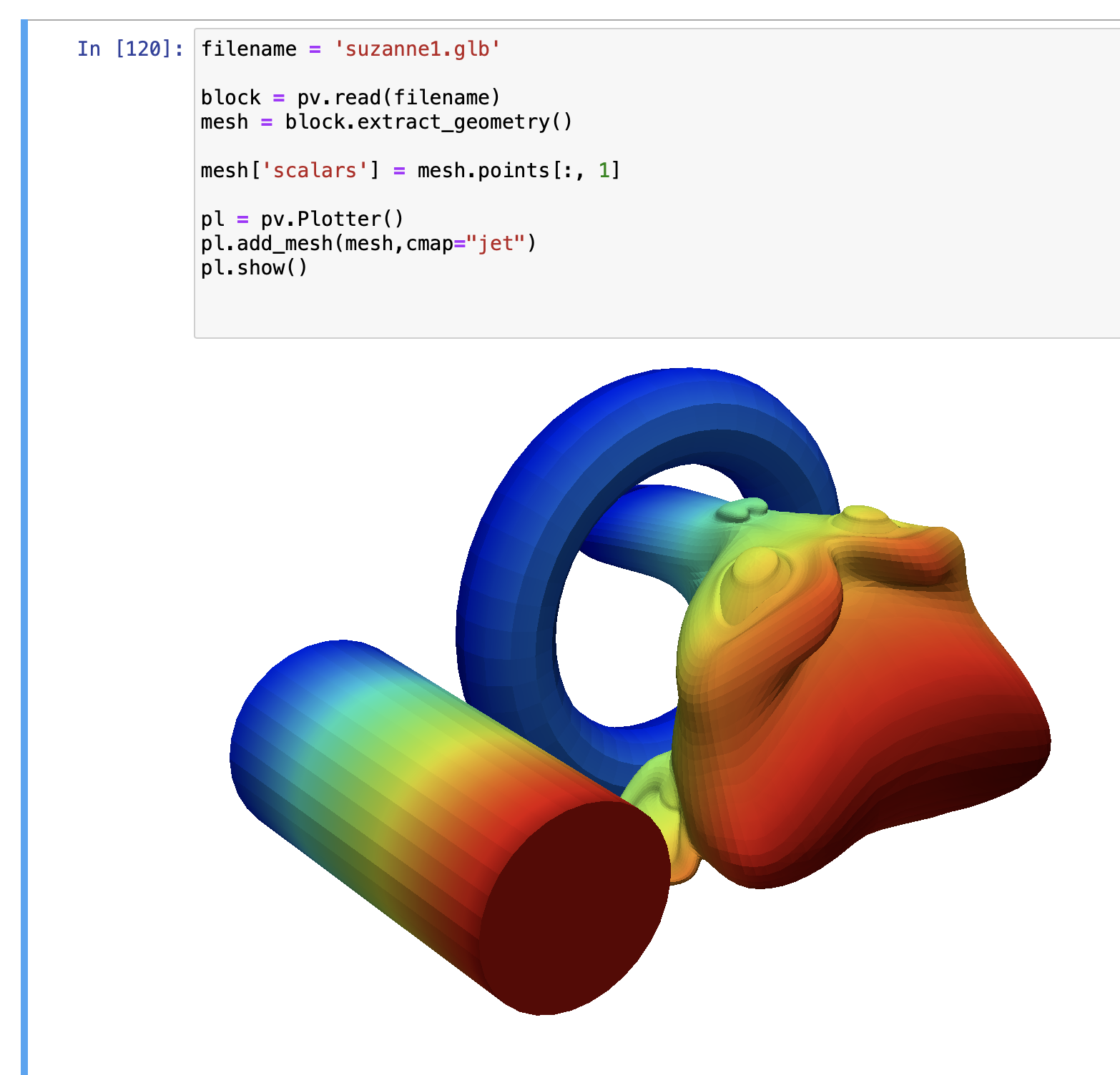 Importing gltf files and selecting frames · pyvista pyvista ...