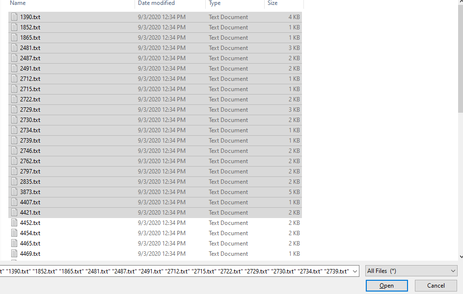 Bug: Adding many files moves report window outside visible area · Issue #262 · ccbogel/QualCoder ...