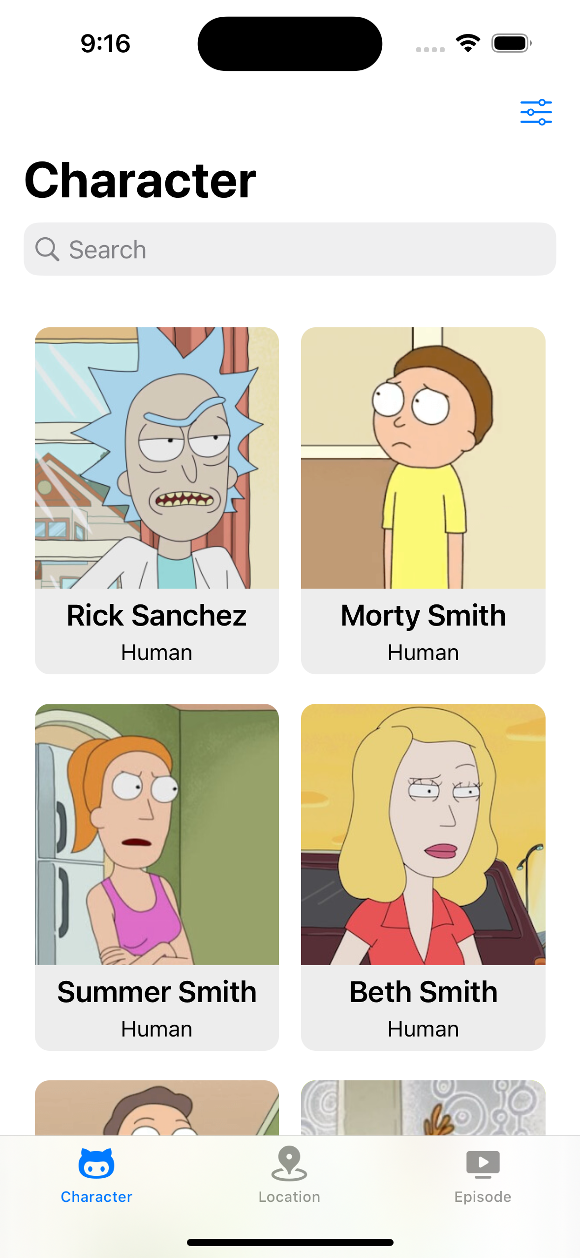 GitHub - williamsantoso93/Rick-and-Morty-App