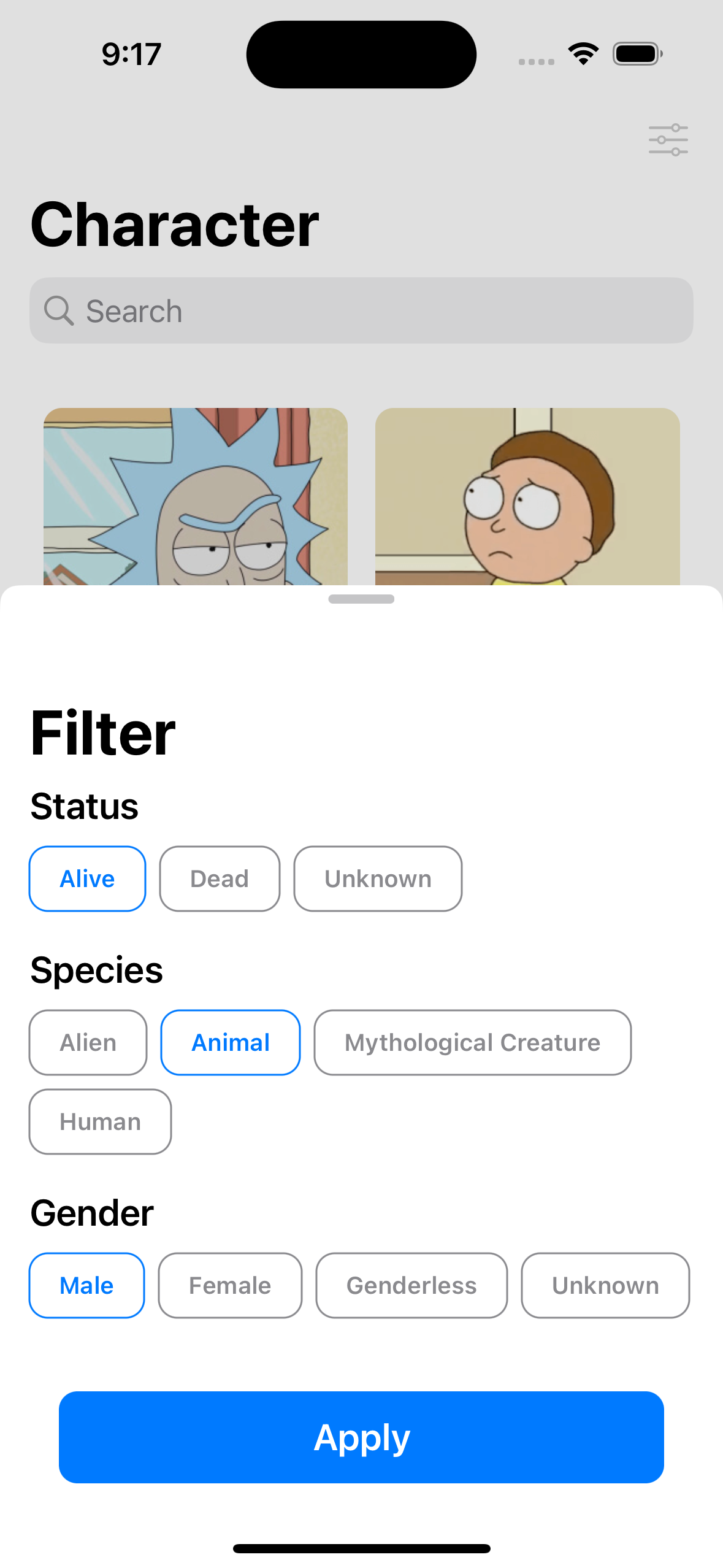 GitHub - williamsantoso93/Rick-and-Morty-App