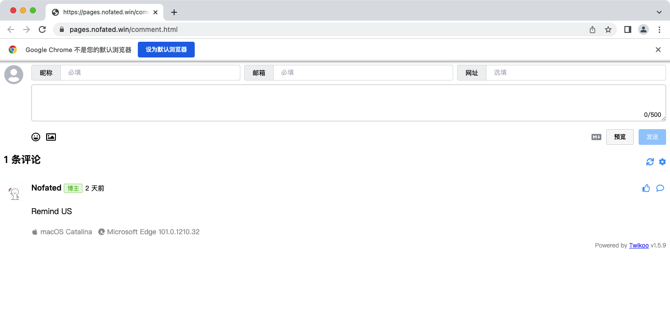 AppleWebKit浏览器无法正确加载评论 · Issue #372 · twikoojs/twikoo · GitHub