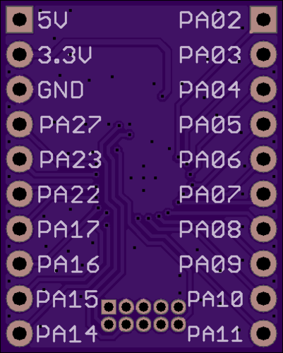 GitHub - dvdfreitag/SAMD11_Breakout: A breakout board for the Atmel ATSAMD11 microcontroller in ...