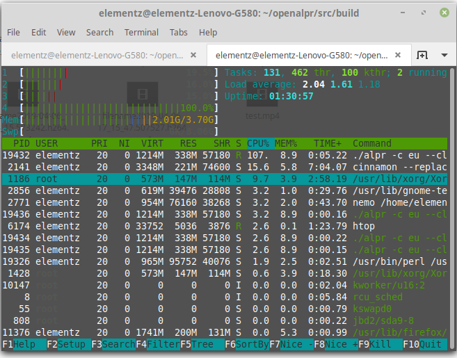 Multicore Not Used By Openalpr · Issue 802 · Openalpr Openalpr · Github