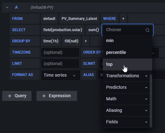 Dropdown not completely visible at bottom of screen when expanded · Issue #59676 · grafana ...