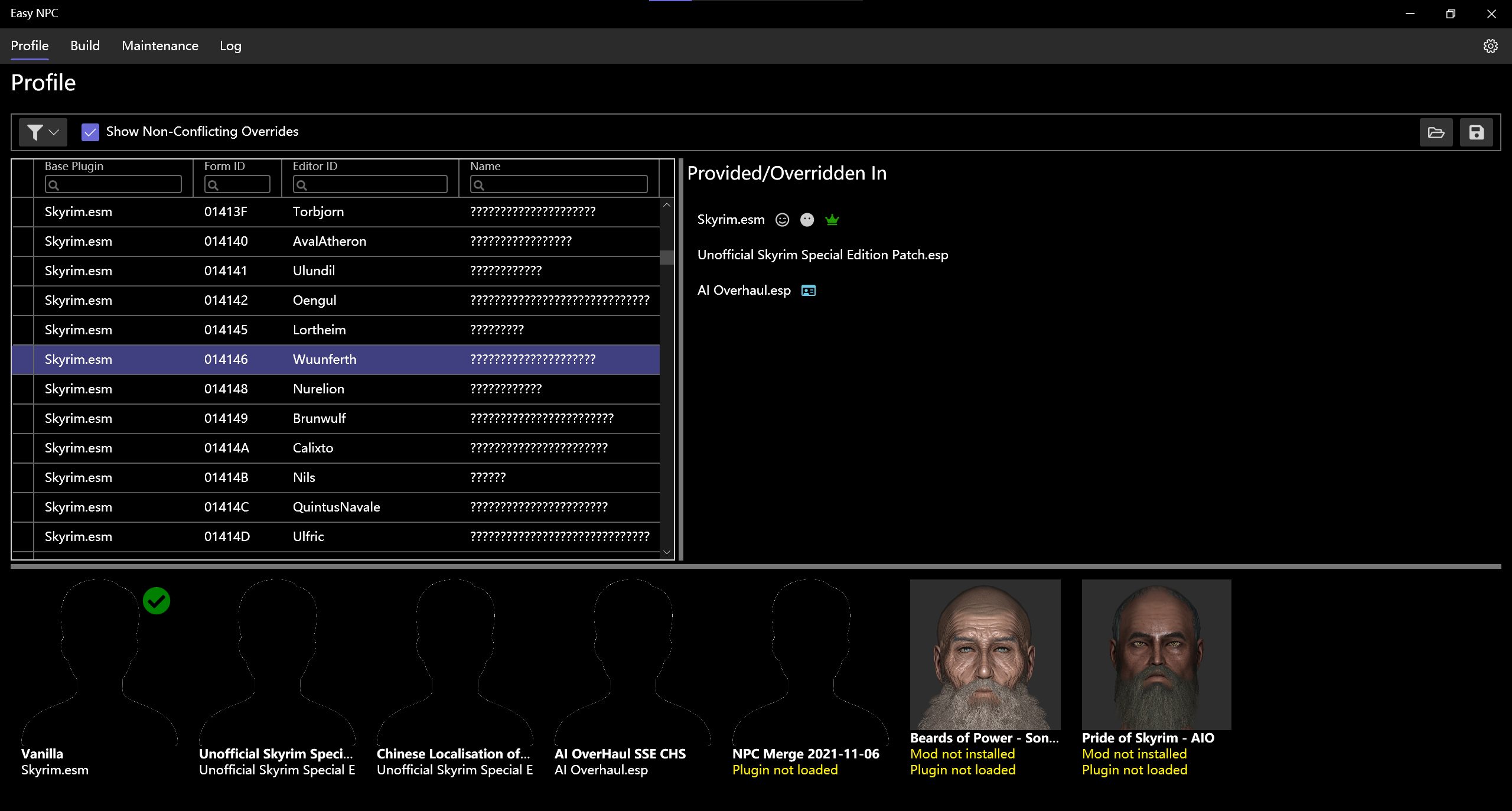 NPC names displayed as "???????" for non-latin characters · Issue #136 · focustense/easymod · GitHub
