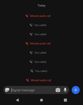 Notification for missed audio call says "Now" even if it happened long ...