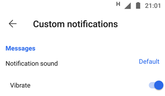Layout of the custom notifications in the new group settings · Issue #9728 · signalapp/Signal ...