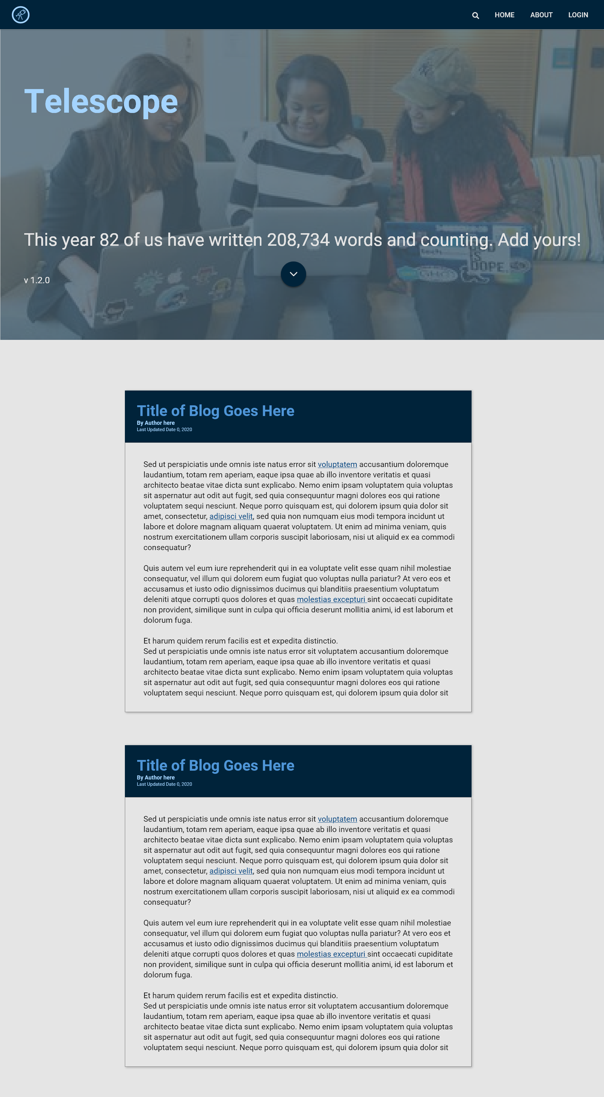 Change Telescope Theme to a light theme · Issue #1173 · Seneca-CDOT ...